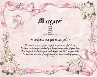 Breast Cancer Awareness Month Posters-pink Ribbon-inspirational ...