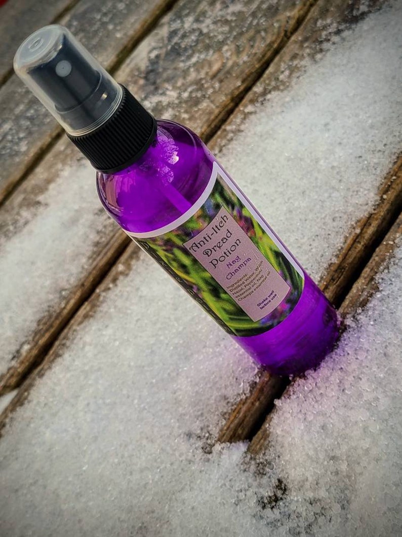 Pixie Potion Anti Itch Scalp Spray Wool/synthetic/natural - Etsy