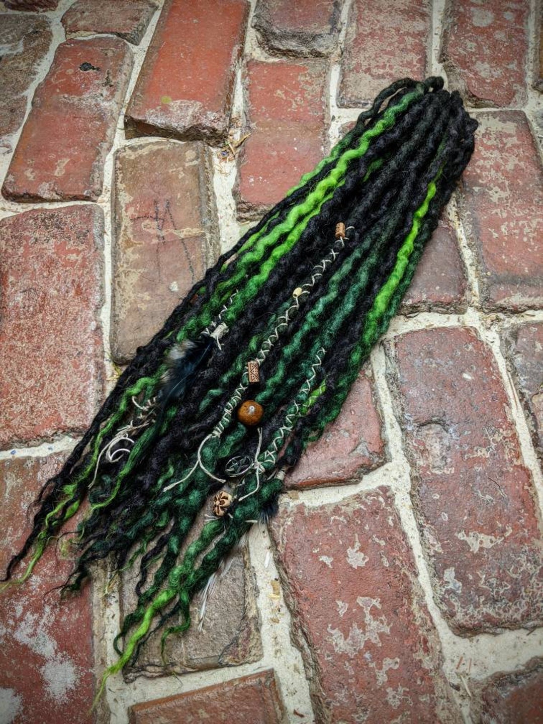 Argothian Enchantress Half Set of Wool Dreadlocks - Etsy