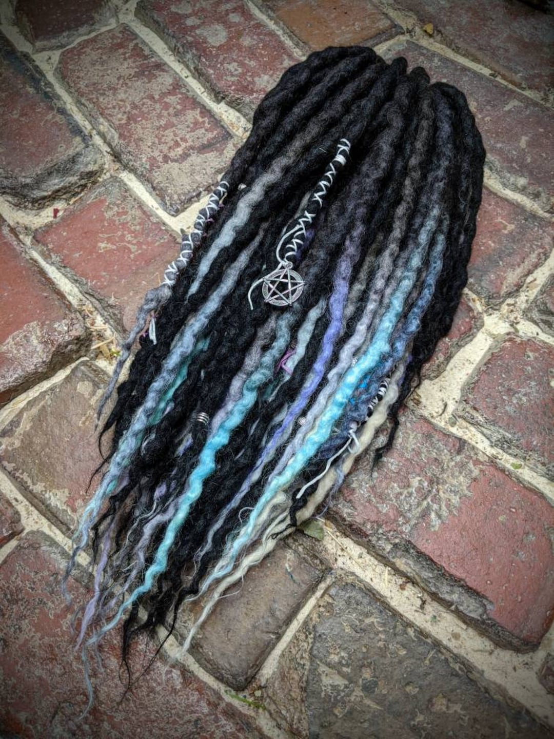 Moon Magick Full Set of Wool Dreadlocks - Etsy