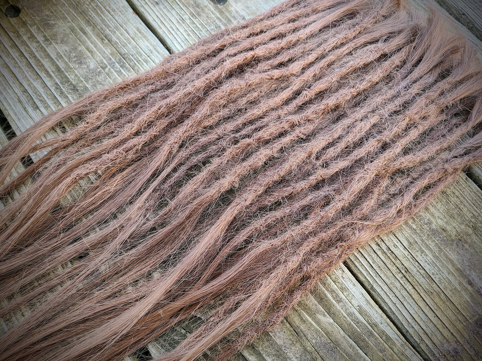 Brown Human Hair Loc Extensions-bundle of 10 - Etsy