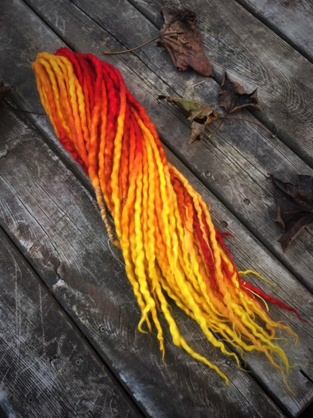 Phoenix Wool Dreadlock Full Set - Etsy