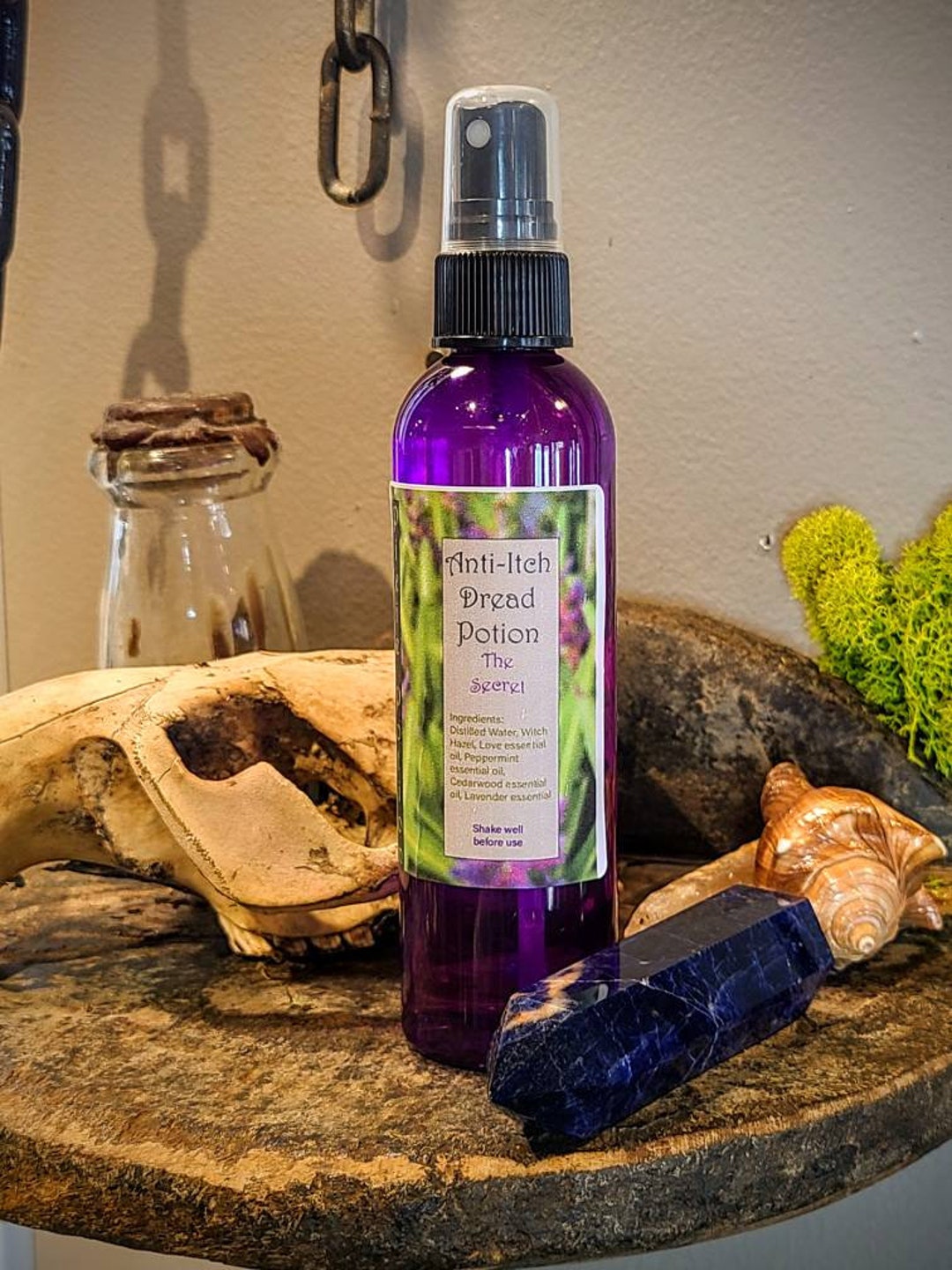 Pixie Potion Anti Itch Scalp Spray- Wool/synthetic/natural Locs - Etsy