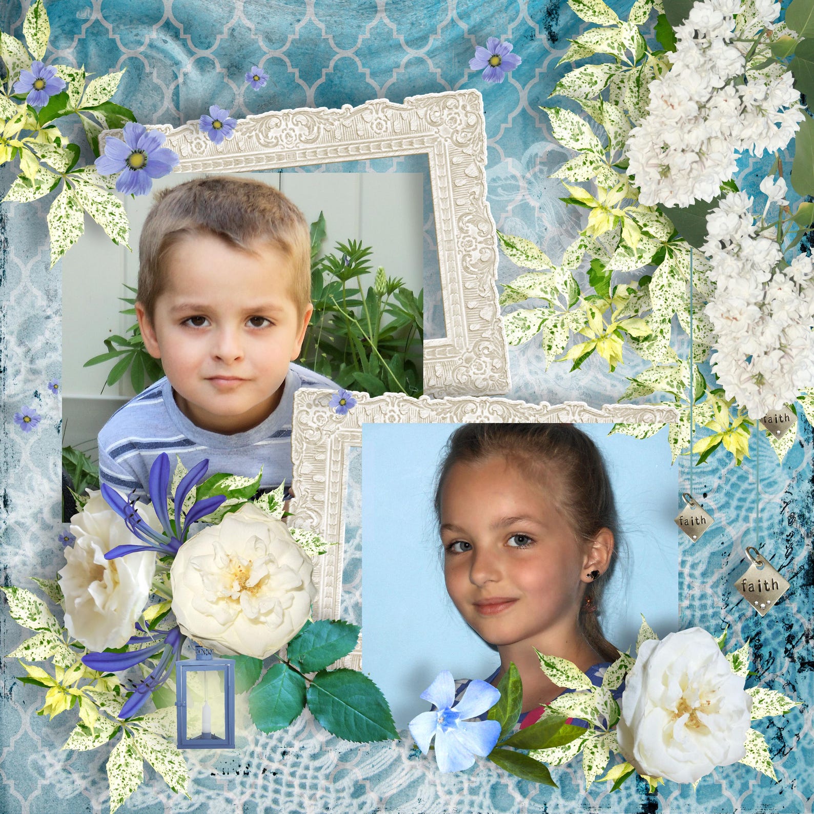Photo Album Templates, PNG Scrapbook Pages (digital Download) - Etsy