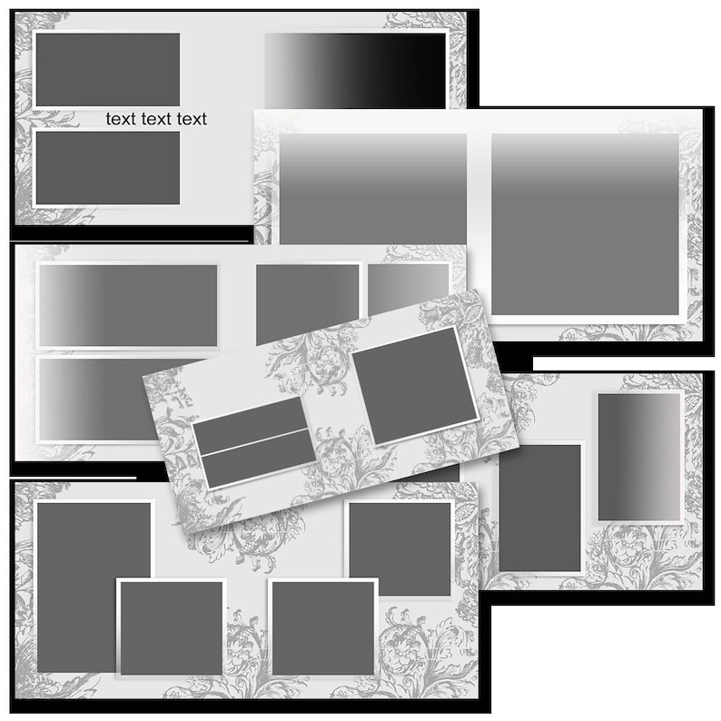 Classic Photobook Vol.4, PSD Files, Templates for Photographers ...