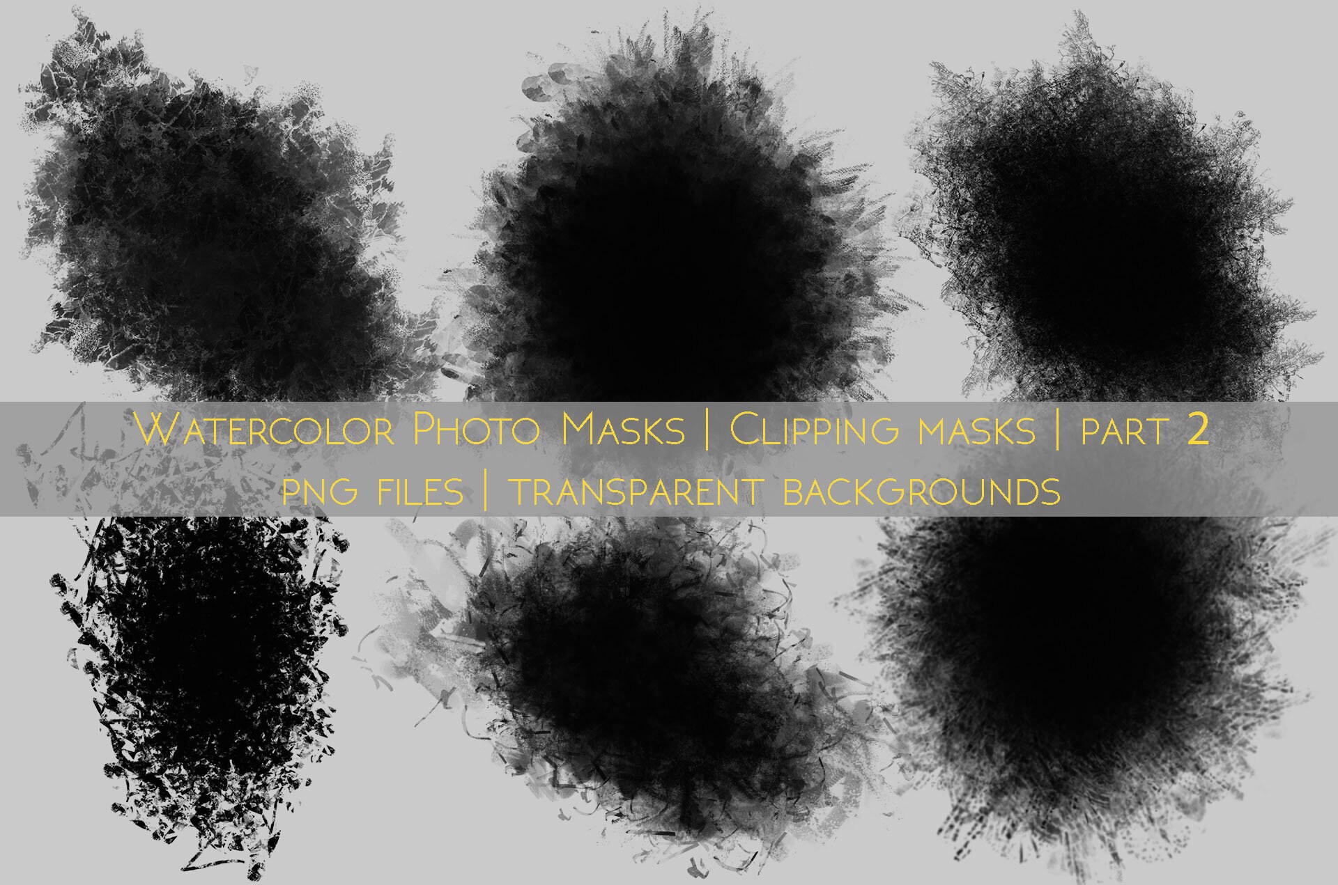 Photoshop Clipping Masks, Photographer Tools, Digital Photo Masks ...