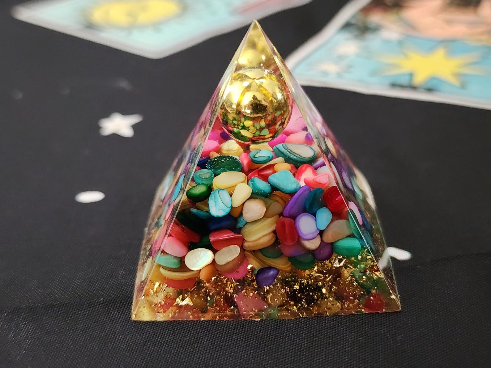 Crystal Pyramids - Etsy