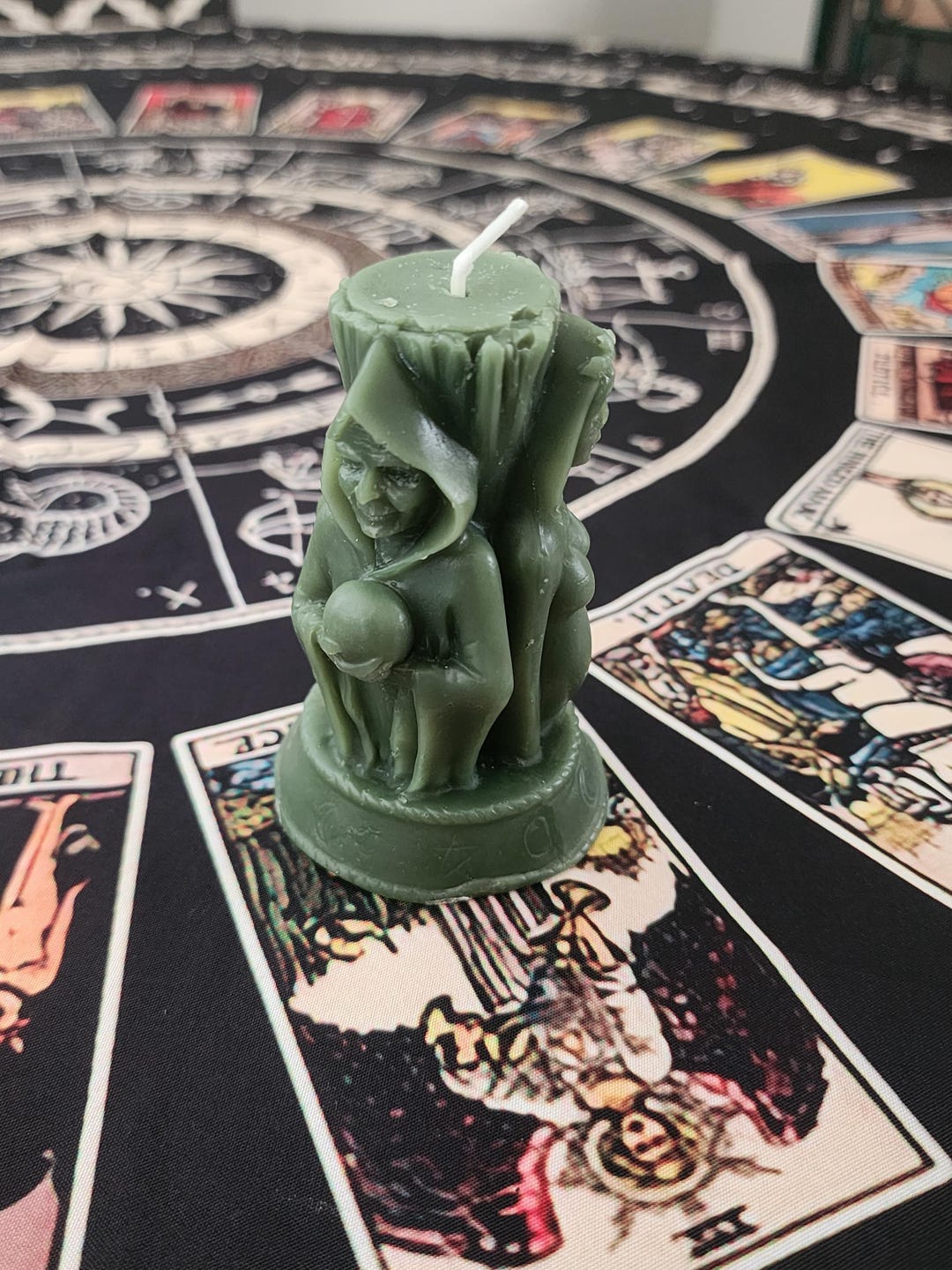 Hecate, Mother Maiden Crone Candle - Etsy
