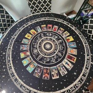Zodiac/tarot Tablecloth - Etsy