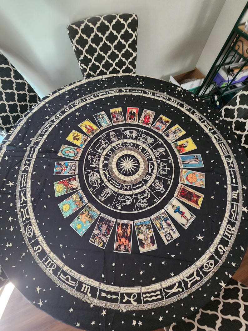 Zodiac/tarot Tablecloth - Etsy
