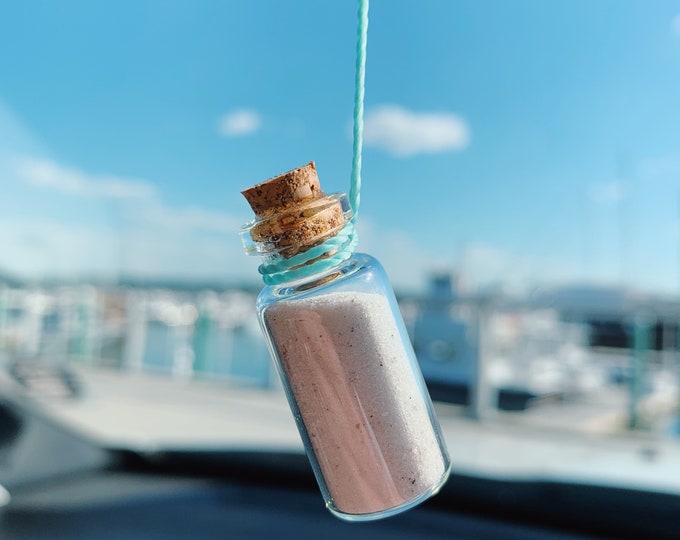 Siesta Key Beach Sand Rearview Mirror Car Charm - Etsy