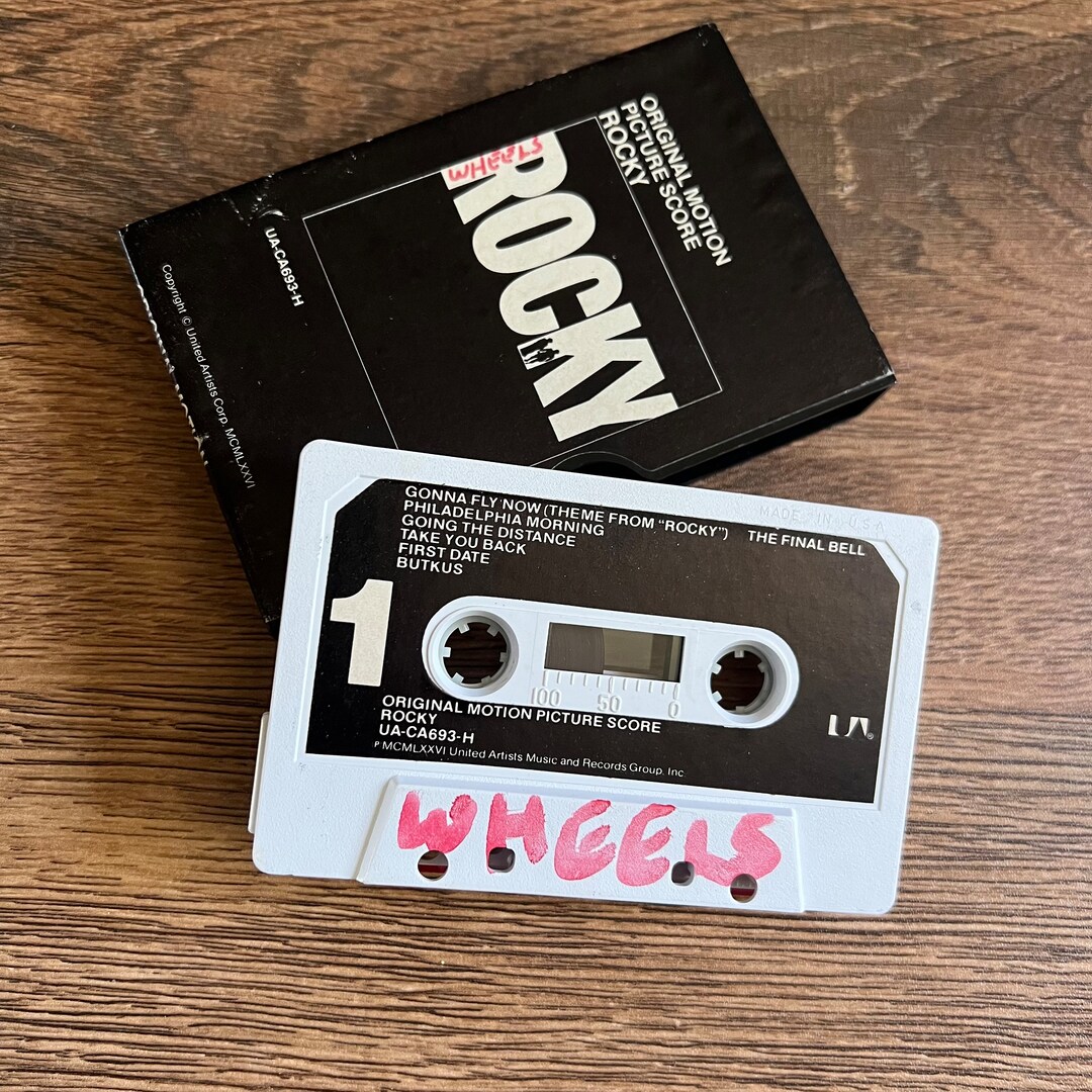 ROCKY Movie Original Motion Picture Score Vintage Cassette Tape ...