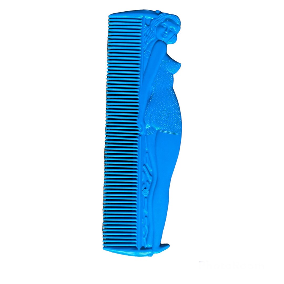 Vintage Pocket Comb Pinup Plastic Sexy Lady Novelty Rockabilly Gag Gift ...
