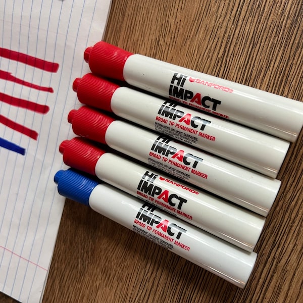 Broad Tip Markers - Etsy