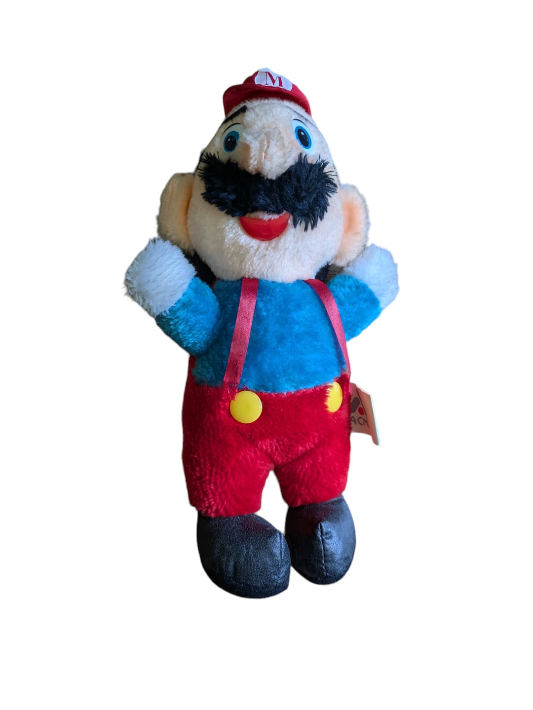 Super Mario Bros VTG 1988 MARIO 11 Plush Acme Nintendo Condition ...