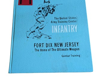 Vintage US Army Training Center Infantry Fort Dix NJ Book 1960s 1970s ...