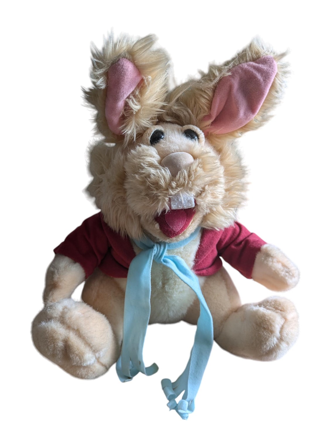 Vintage Bean Bunny Muppet Vision 3D Jim Henson Disney Plush Large 13 ...