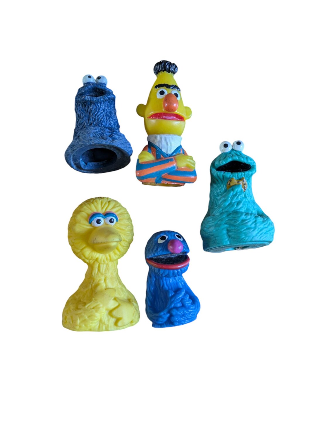 Vintage Muppets, Inc Sesame Street Finger Puppets 70s 80s Condition ...