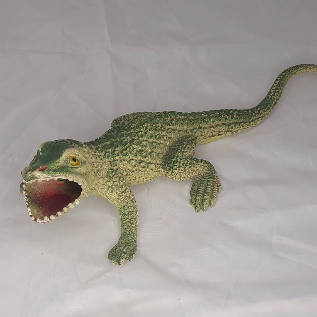 Vintage 70s 80's Rubber Lizard 15 Monster Iguana Dragon Dinosaur ...