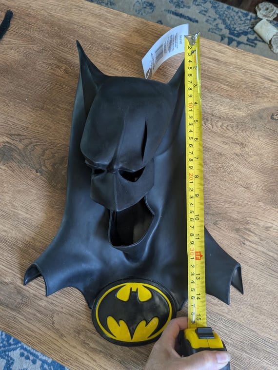 Vintage 1992 Child's Full Cowl Batman Returns Mask Co… - Gem