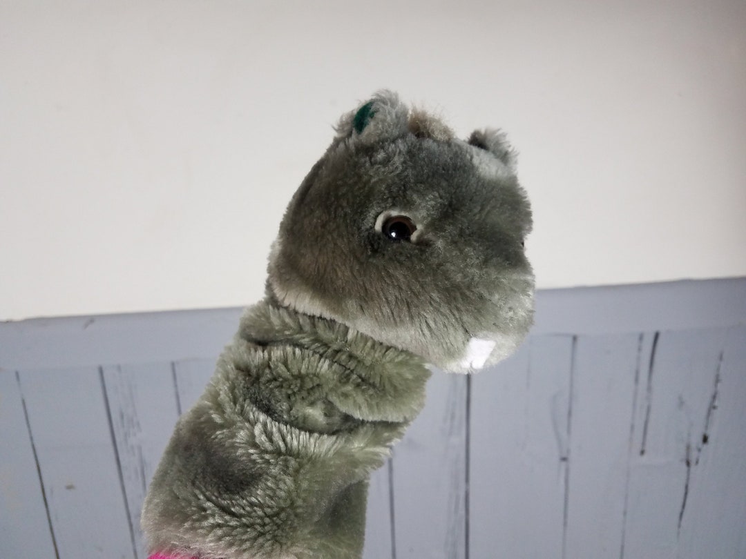 Vintage Russ Berrie Plush Squirrel Hand Puppet Wildlife - Etsy
