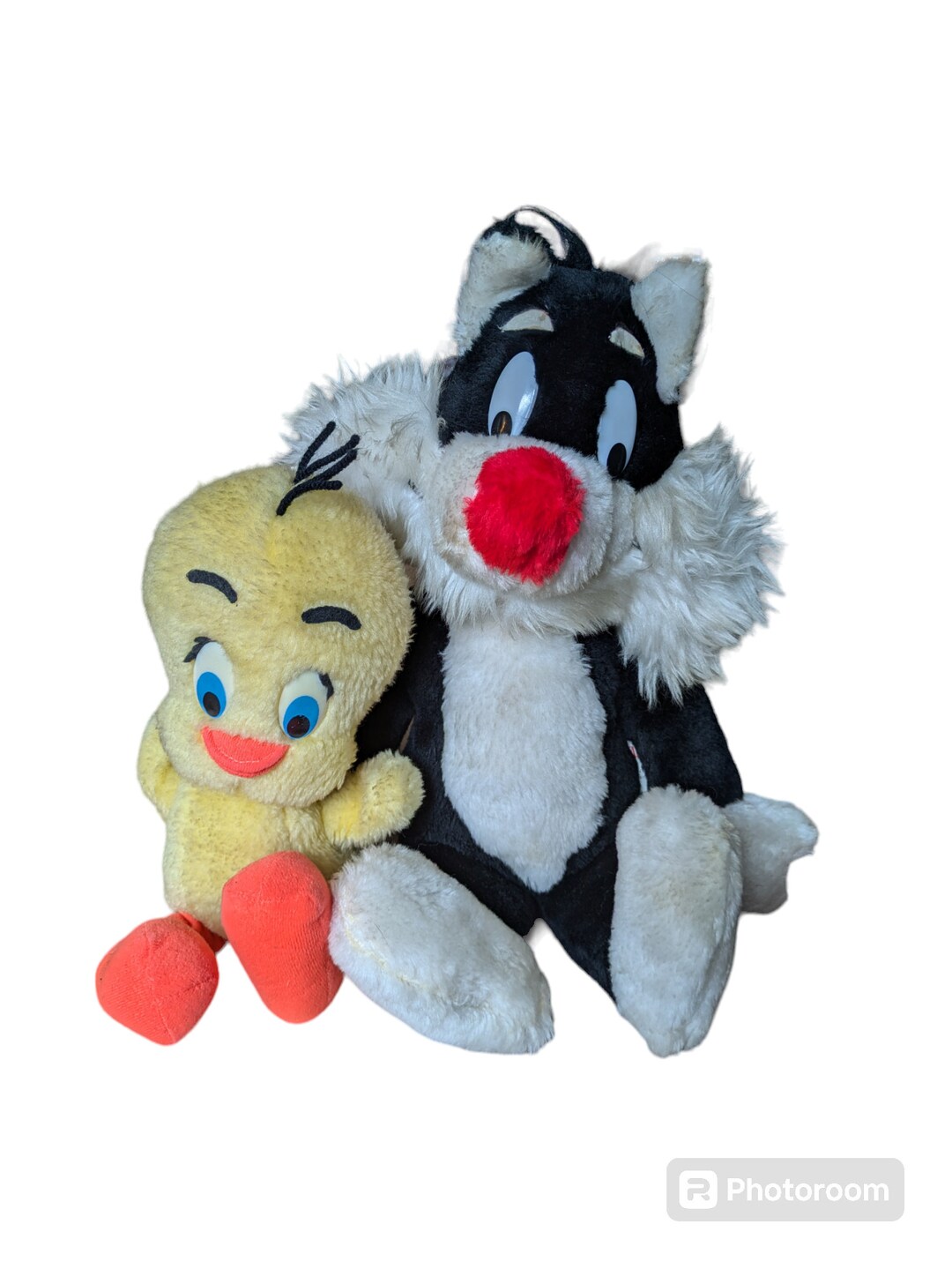 VTG 1971 Warner Bros. Mighty Star Plush Sylvester 15 & Tweety 10 ...