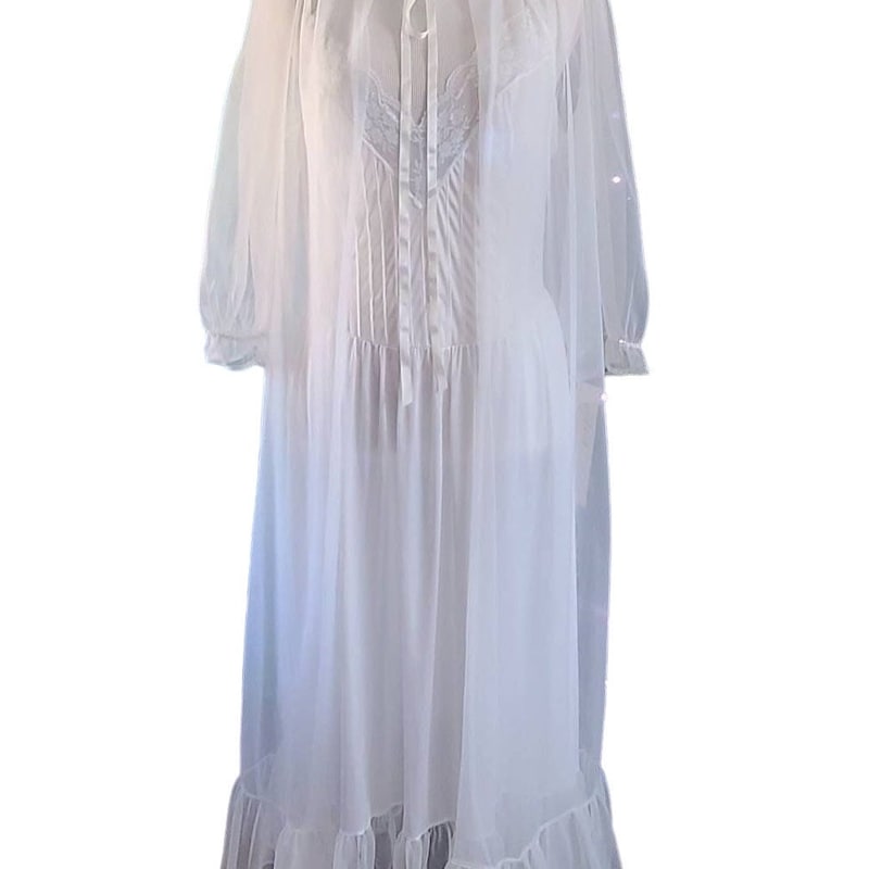 Sheer Nightgown Negligee - Etsy