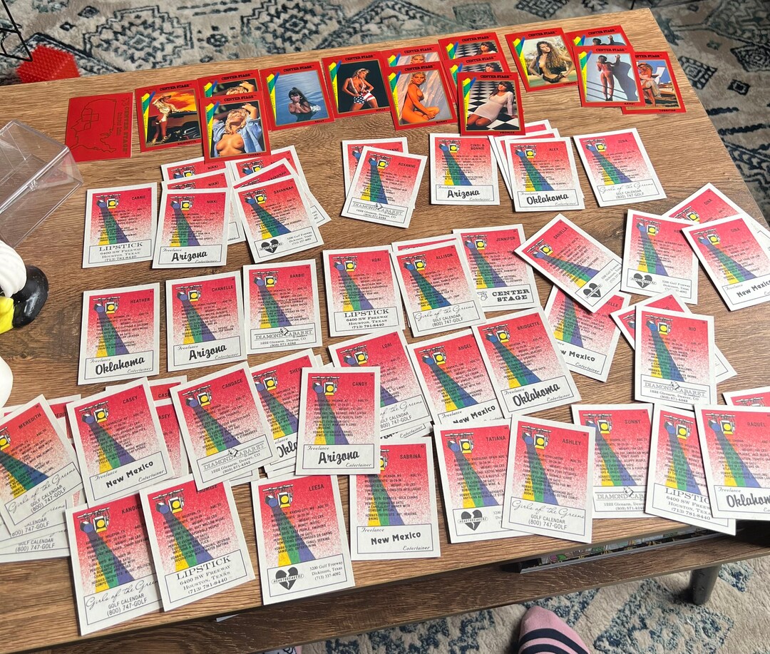 1992 Center Stage Adult Trading Cards Southwest Edition W Plastic Box ...