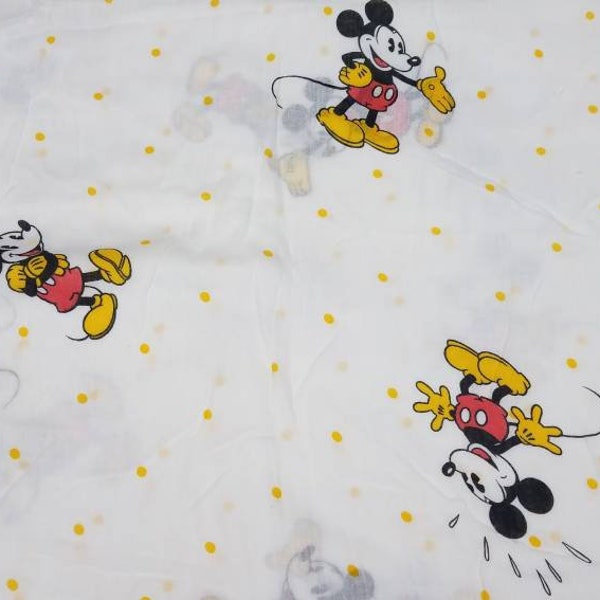 Mickey Mouse Sheet - Etsy