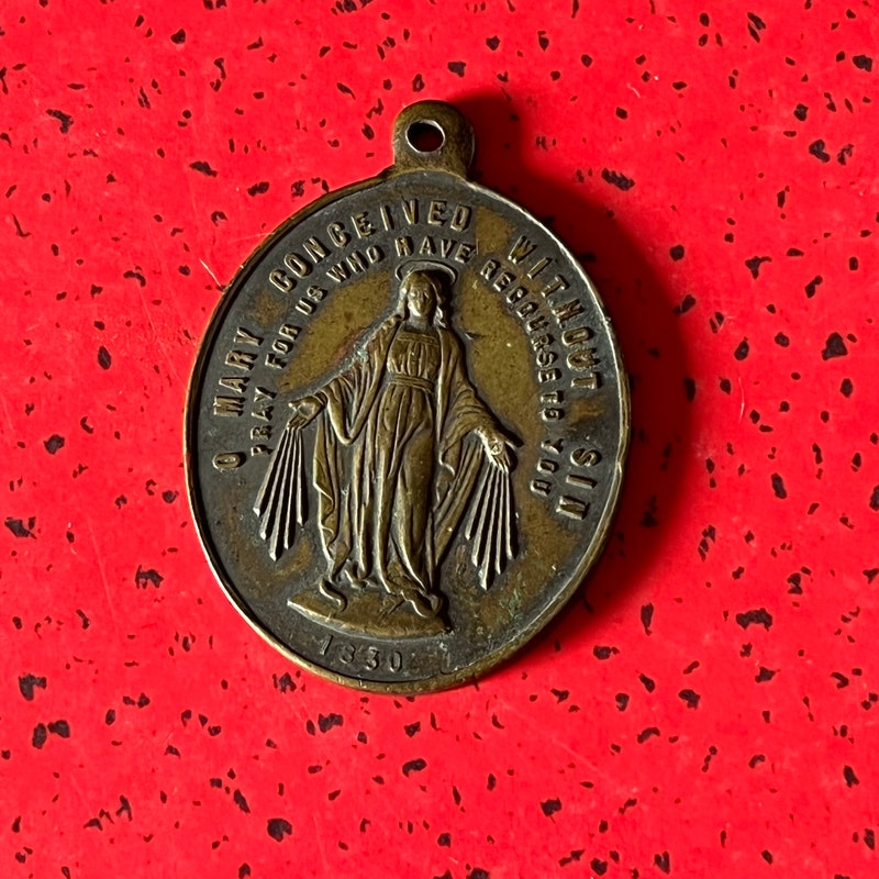 Virgin Mary 1830 - Etsy