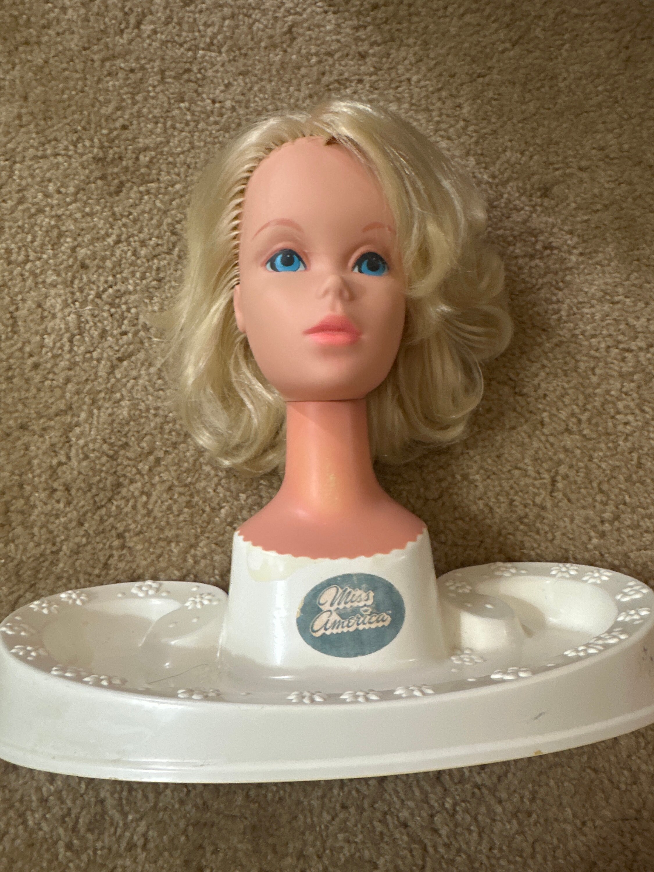 Barbie Styling Head With Makeup