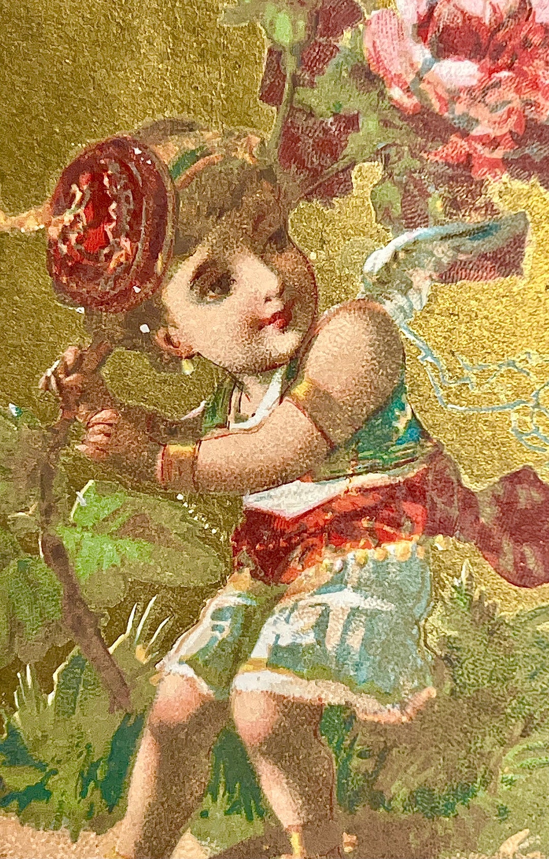 Antique Chromo Trading Card From France 19 Century - Etsy