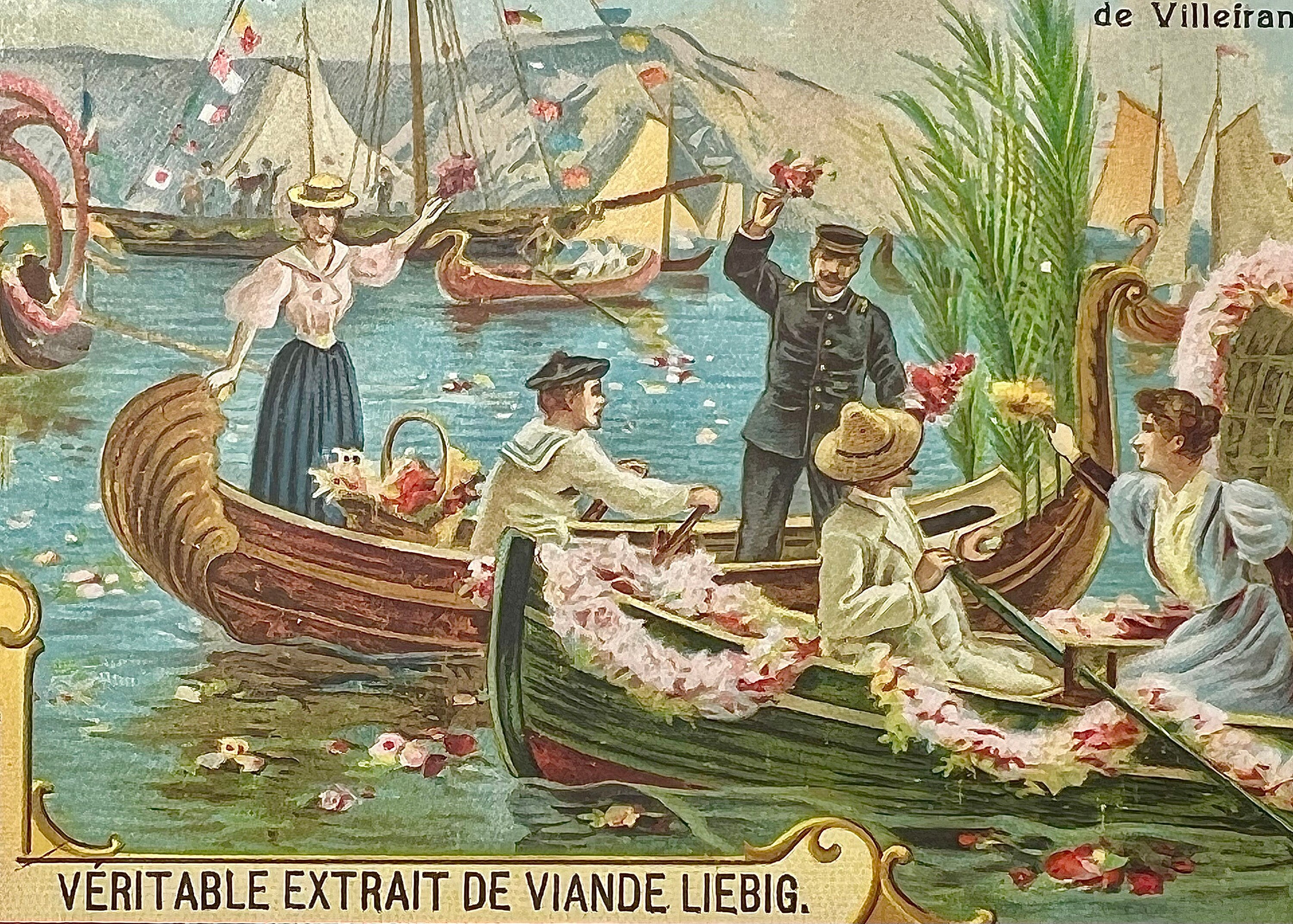 Antique Trading Card Liebig Victorian Ephemera Scrapbook Journal ...