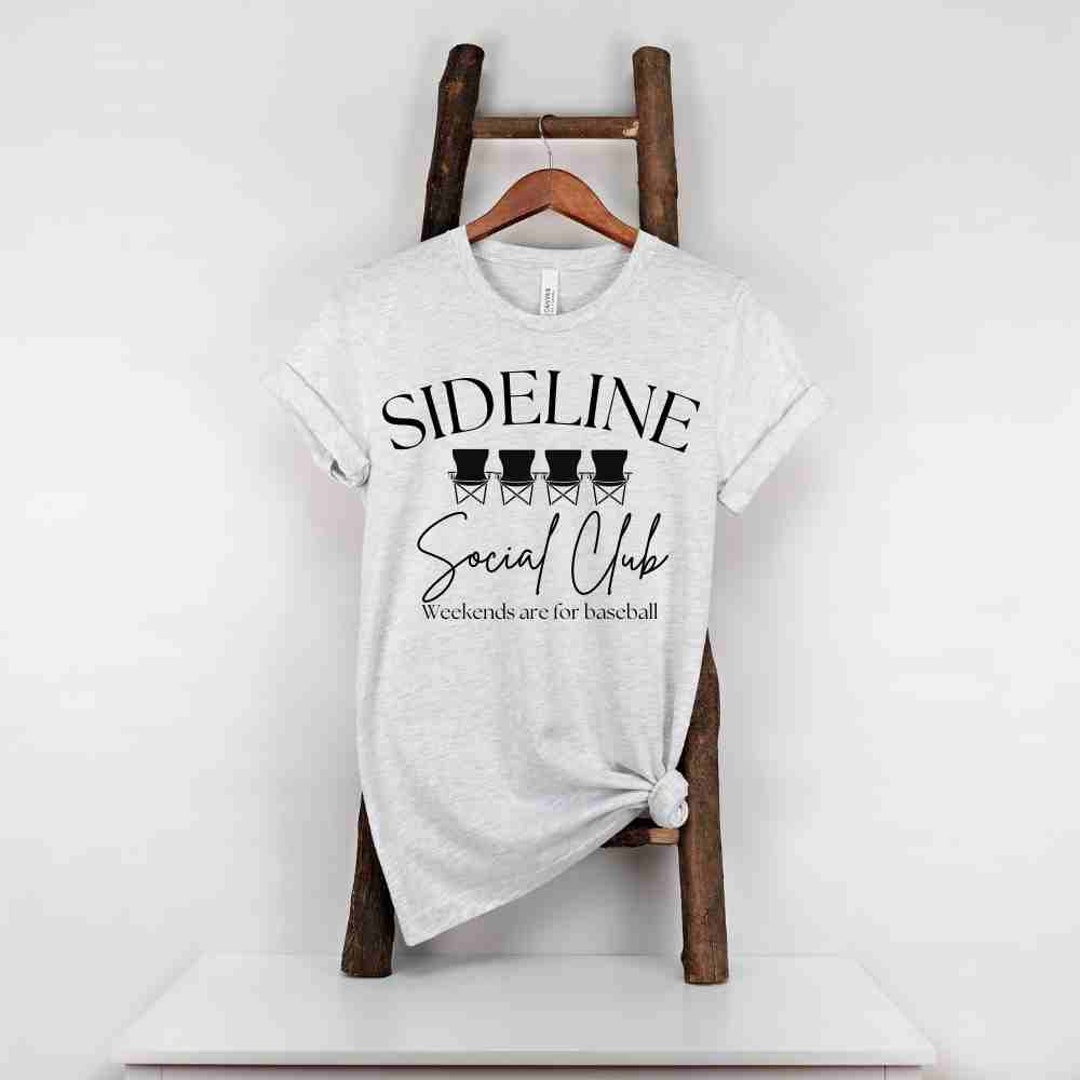 Baseball Sideline Social Club PNG - Etsy