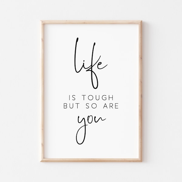 Life Quote Print - Etsy