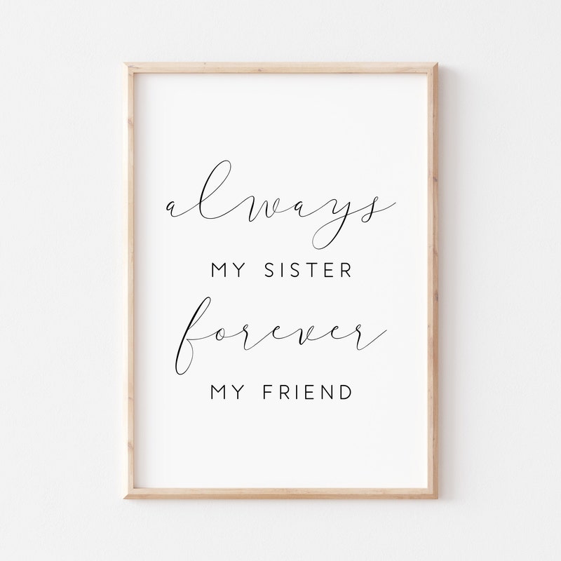Sisters Wall Decor - Etsy