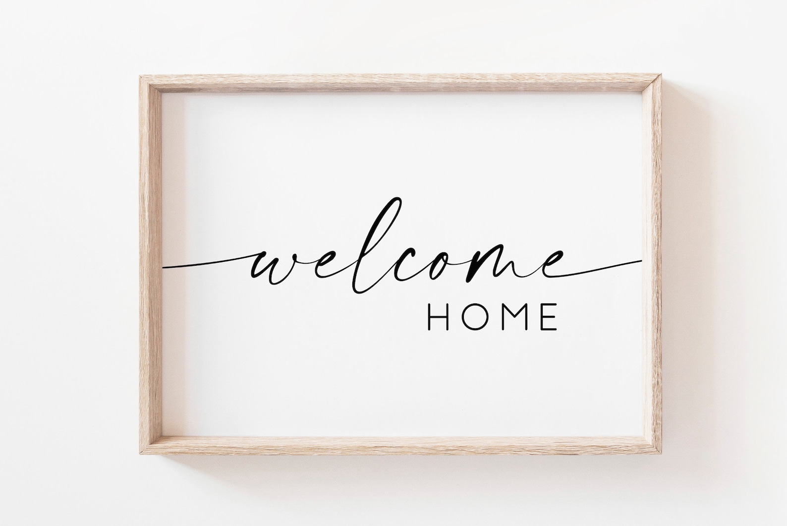 Welcome Home Printable. Wall Art Print. Quote Print. Welcome | Etsy