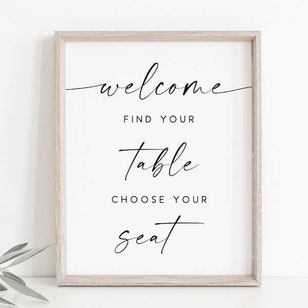 Find Your Seat - Etsy