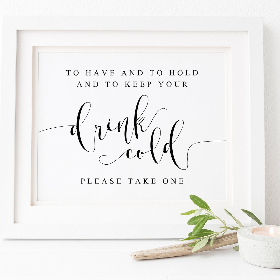 Drink Wedding Sign-wedding Bar Sign-open Bar Sign-drink Sign-wedding ...