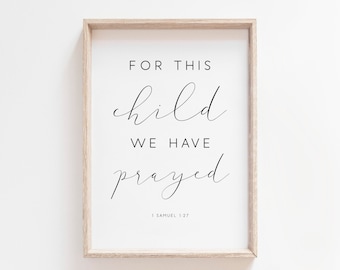 We Have Prayed - Etsy