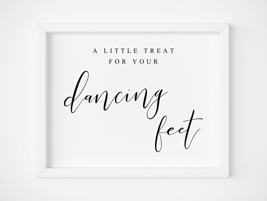 Dancing Shoes Sign-dancing Feet Sign-wedding Dancing Shoes Sign-wedding ...