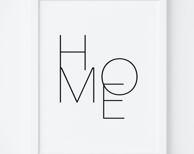 Home Printable Art. Home Print. Home Wall Art. Home Poster. - Etsy