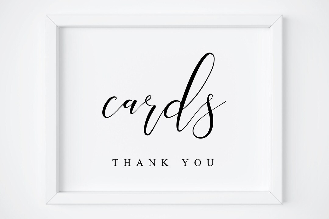 Cards Sign-cards Wedding Sign-cards and Gifts Sign-wedding - Etsy