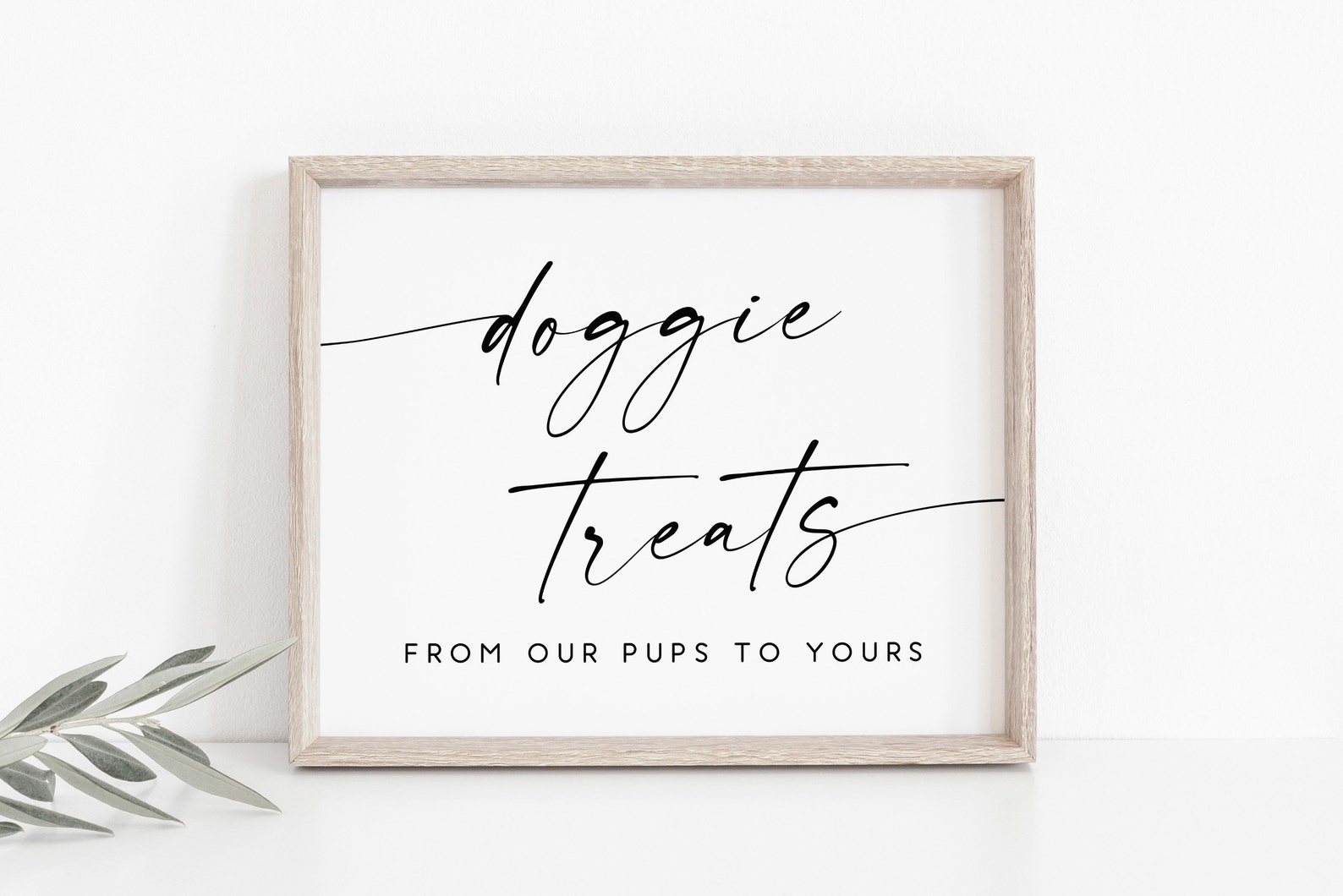 Doggie Treats Sign.doggie Bags Sign.printable Dog Treats | Etsy