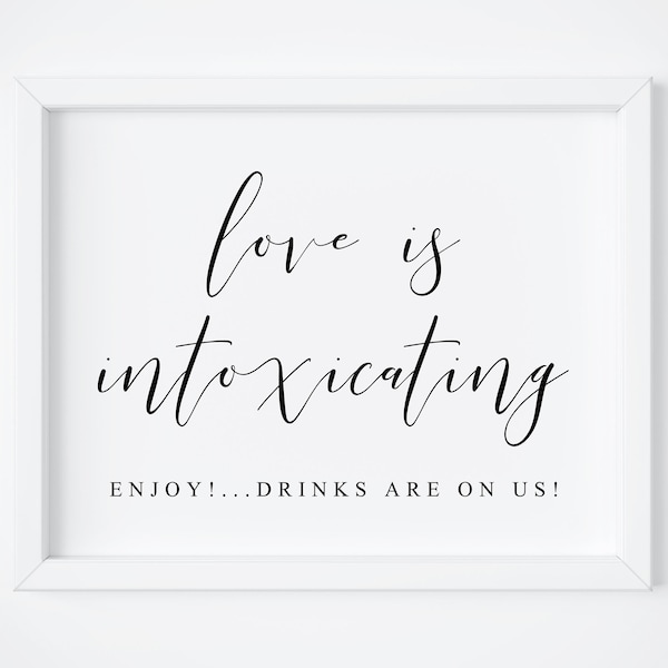 Love is Intoxicating - Etsy
