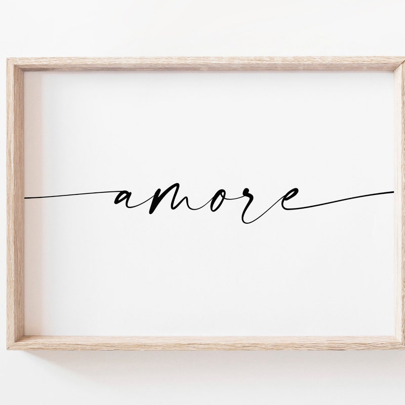 Amore Print - Etsy