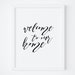 Welcome to Our Home. Wall Art Print. Quote Print. Welcome Home Sign ...