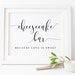 Open Bar Sign-please Help Yourself Sign-wedding Bar Sign-wedding Open ...