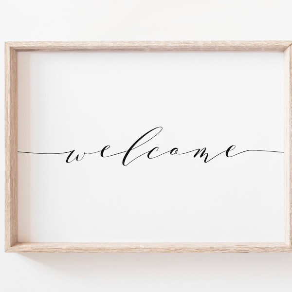 Welcome to Our Home Print - Etsy