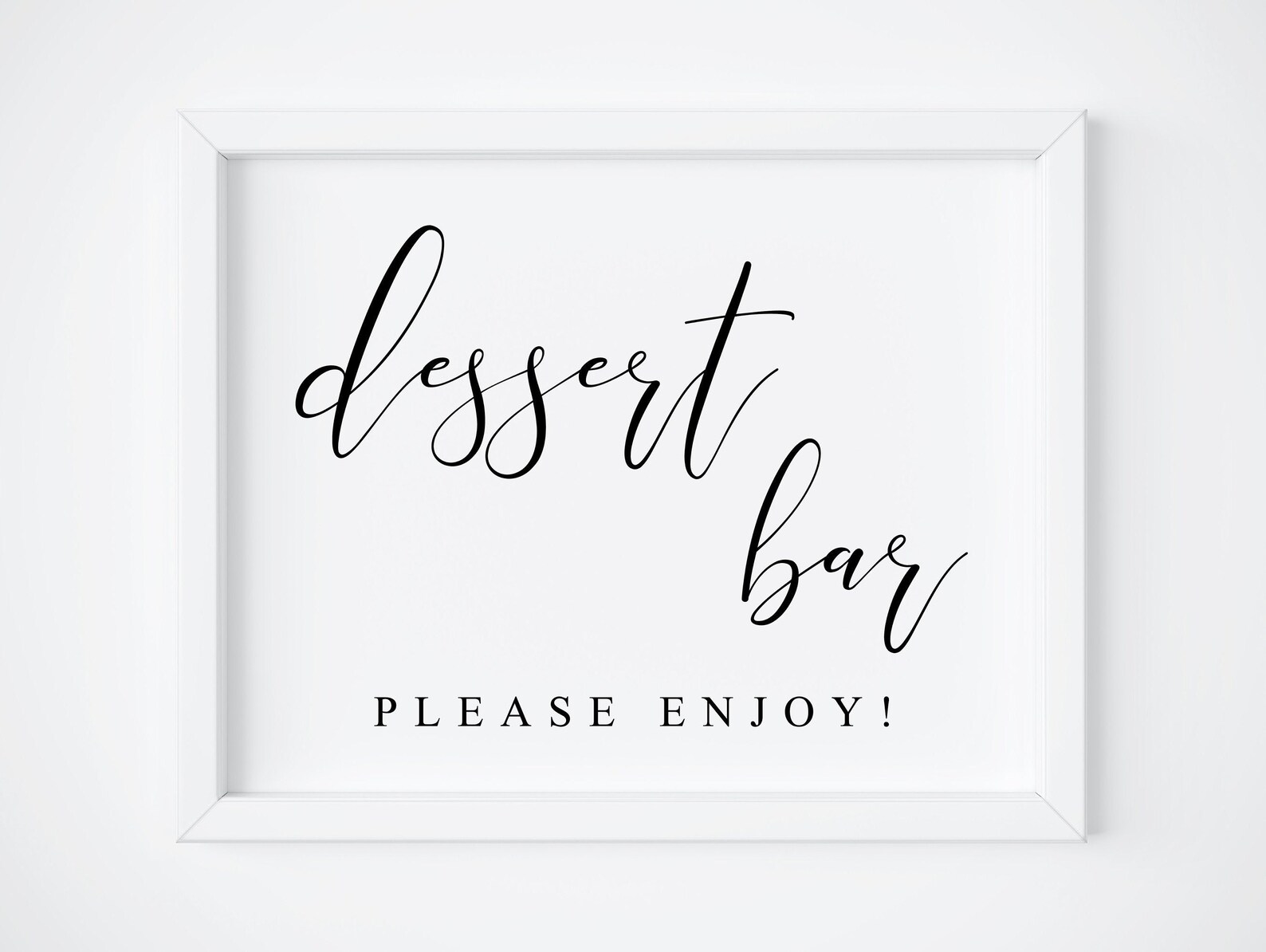 Dessert Bar Sign. Dessert Table Sign. Dessert Bar Printable. - Etsy